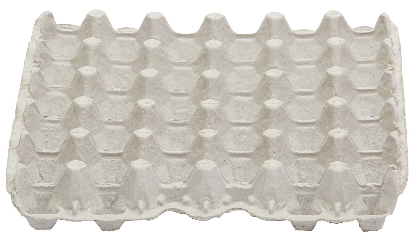 Little Giant Egg Flat Carton Reinforced Flat Egg Carton (Holds 30 Eggs) (Item No. EGGFLAT30)