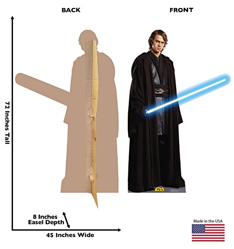 Cardboard People Anakin Skywalker Life Size Cardboard Cutout Standup - Star Wars Prequel Trilogy