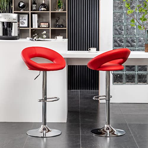 Trust Win Barstool BS-DS-001 Set of 2 (Red)