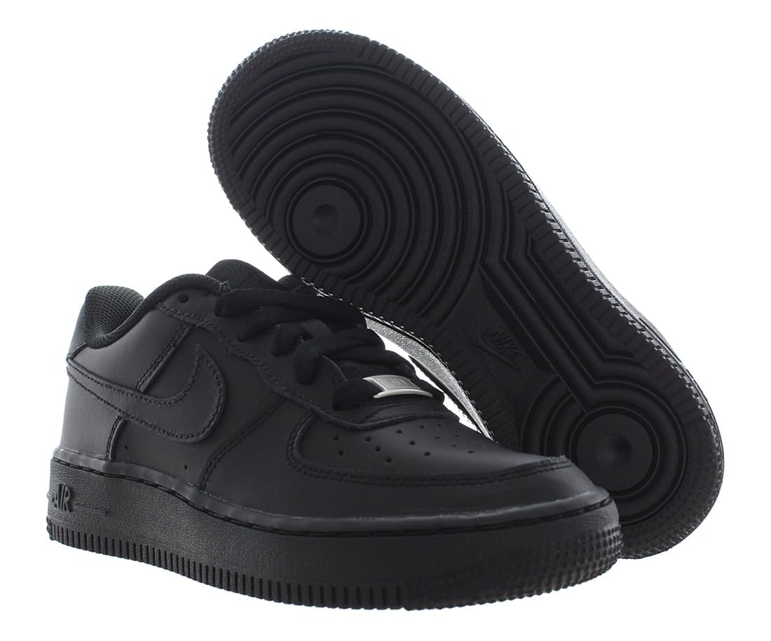 Nike Air Force 1 LE (Big Kid) Black/Black