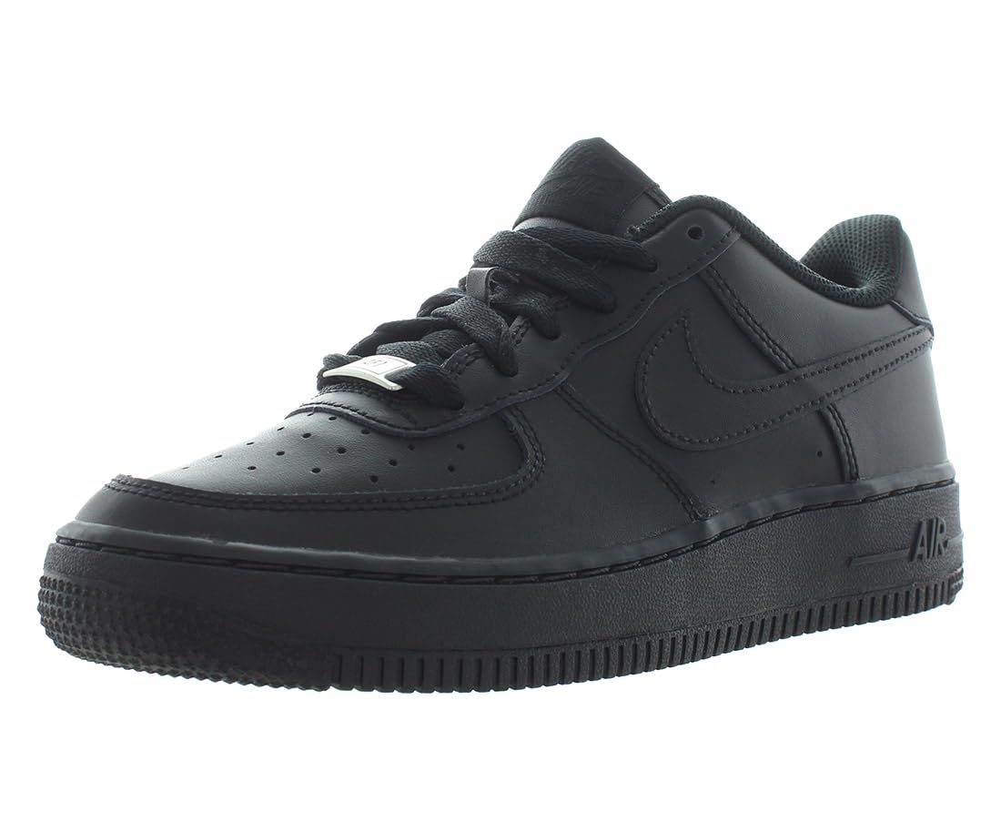 Nike Air Force 1 LE (Big Kid) Black/Black