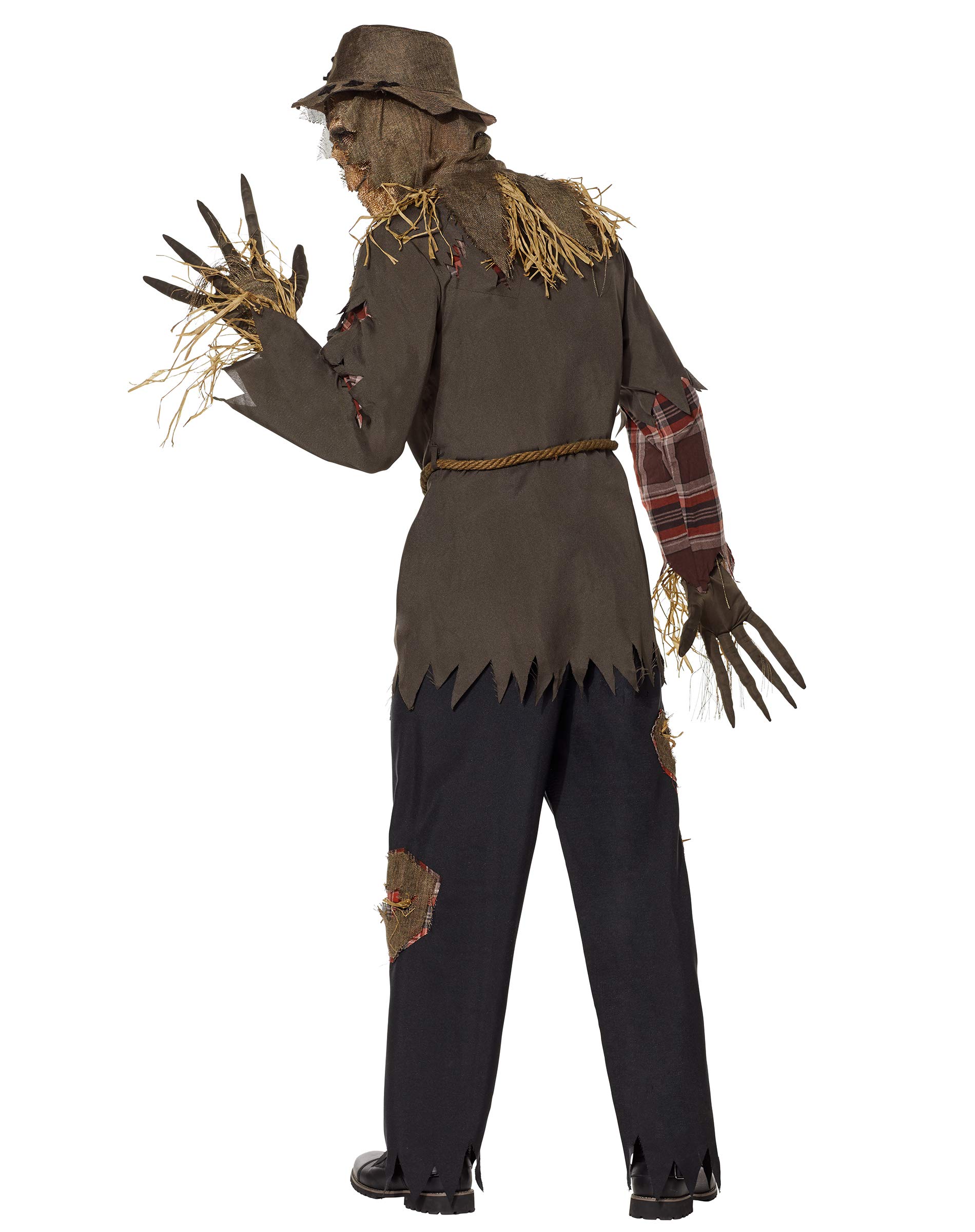 Spirit Halloween Adult Haunting Scarecrow Costume - M Multicolored