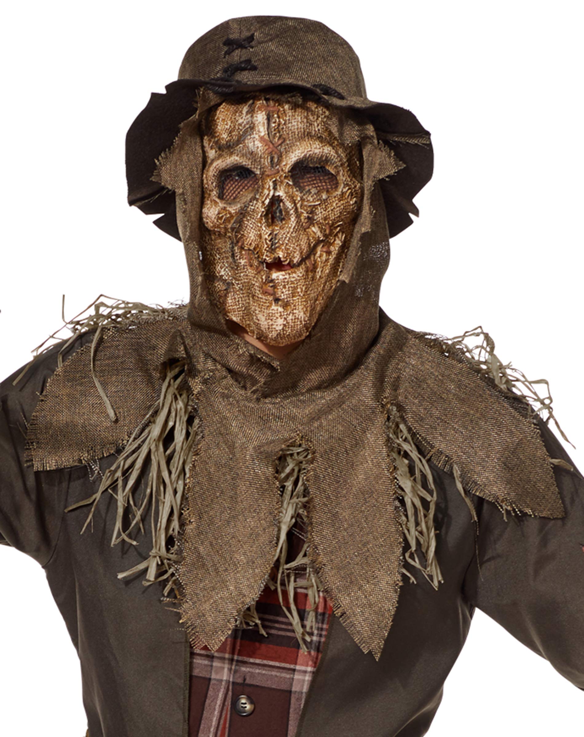 Spirit Halloween Adult Haunting Scarecrow Costume - M Multicolored