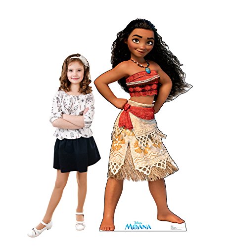 Advanced Graphics Moana Life Size Cardboard Cutout Standup - Disney's Moana