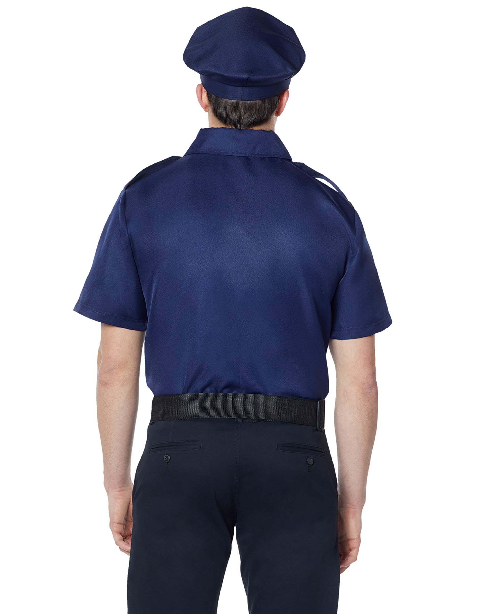 Spirit Halloween Adult Cop Costume Kit - Plus Multicolored