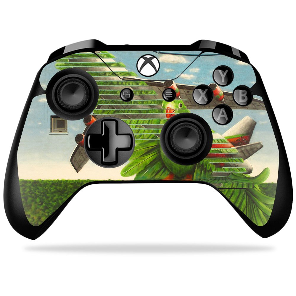 MightySkins Skin Compatible with Microsoft Xbox One X Controller - Air Force Bird | Protective, Durable, and Unique Vinyl Decal wrap Cover | Easy to Apply, Remove, and Change Styles | Made in The USA