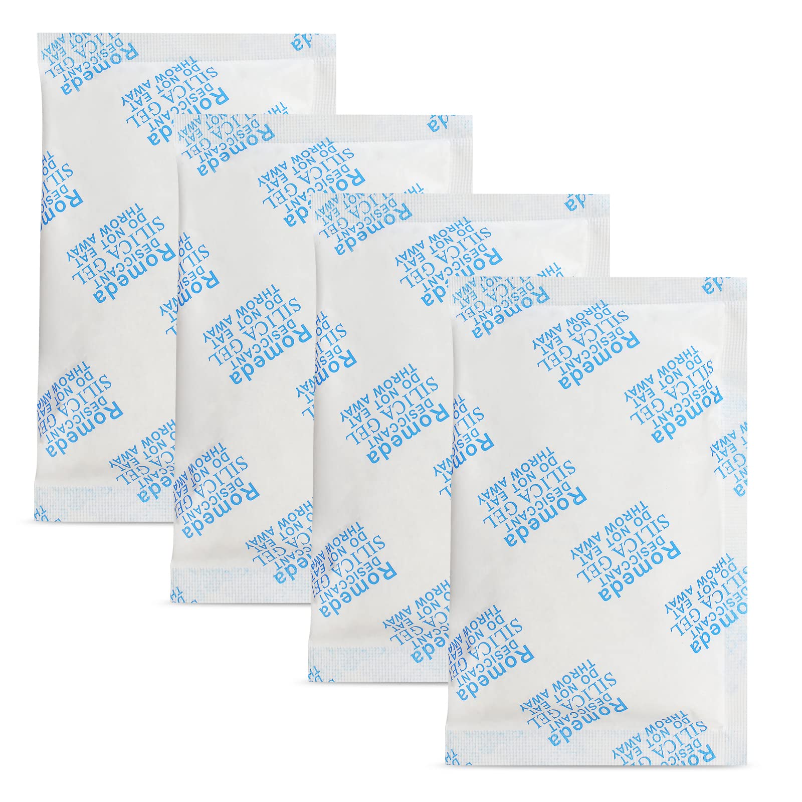 45 Pcs 5 Gram Silica Gel Packs, Transparent Desiccant, Desiccant Packets for Storage, Moisture Packs for Spices Jewelry Shoes Boxes Electronics Storage, Food Safe
