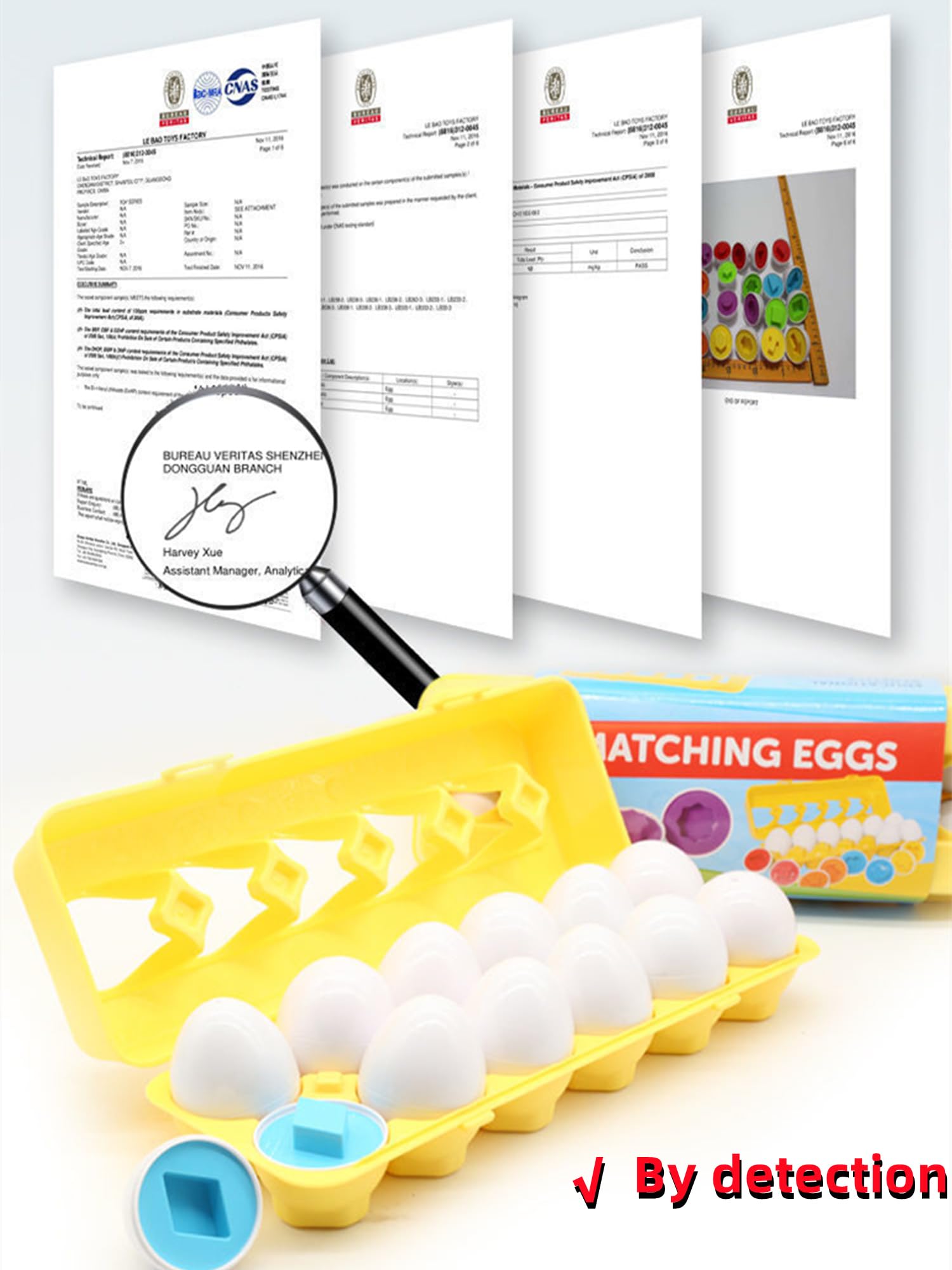 Matching Puzzle Eggs Learning Resources Toys, 12 Pack Toddlers Colour Shape Sorting Recognition Eggs Set, Preschool Fine Motor Skills Montessori Learning Puzzle Gift for 1 Year Boys Girls & Kids