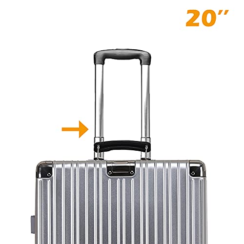 RDEXP 51cm Stretchable Length Travel Luggage Telescopic Handle Replacement Spare Part Suitcase Pull Drag Rod G003 20inch Suitable for 20-inch suitcase