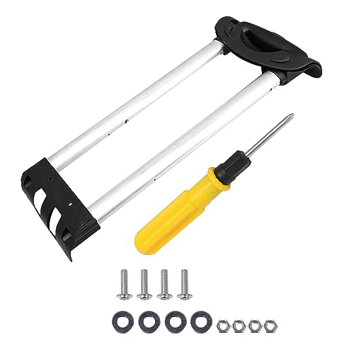 RDEXP 51cm Stretchable Length Travel Luggage Telescopic Handle Replacement Spare Part Suitcase Pull Drag Rod G003 20inch Suitable for 20-inch suitcase