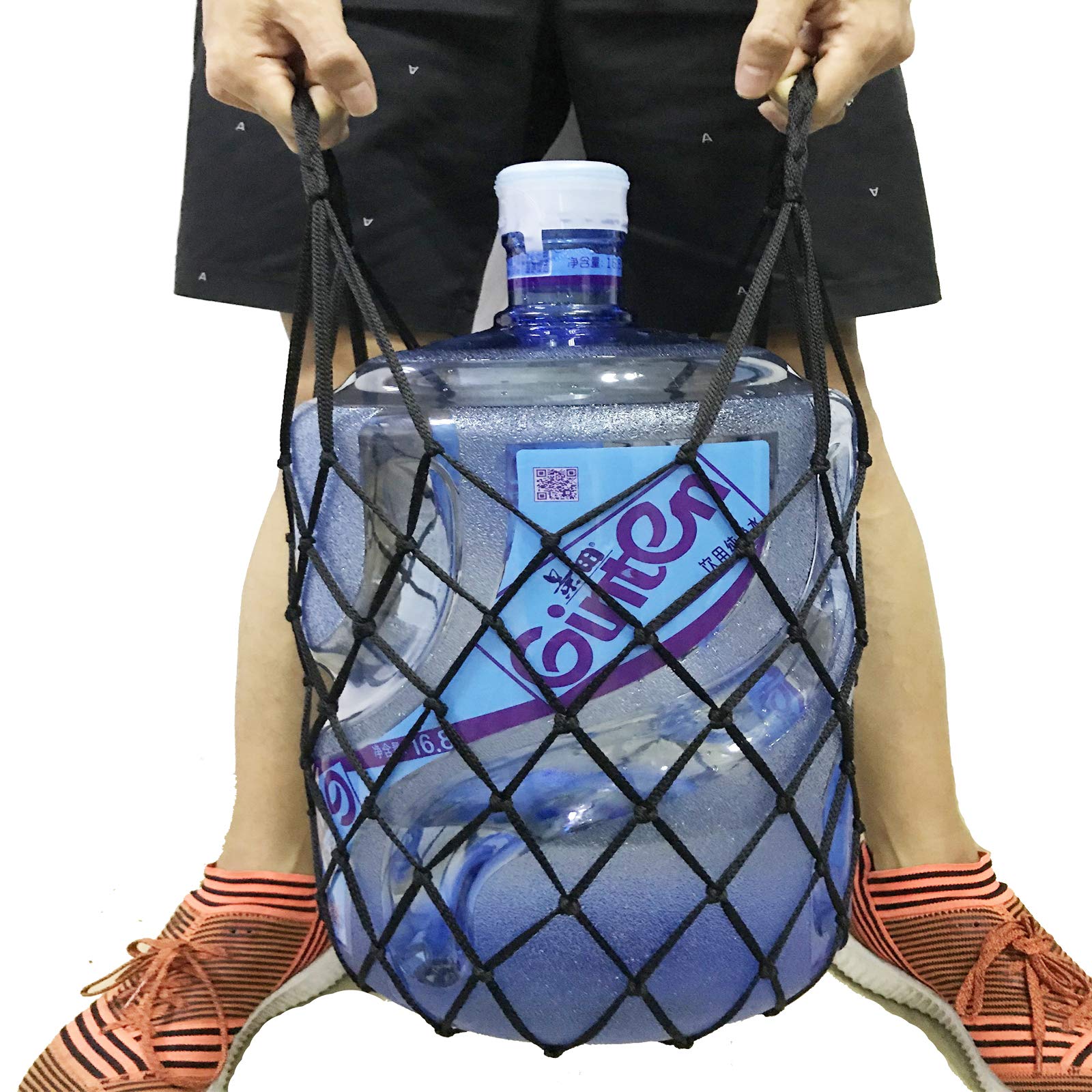 Fits 5 Gallon or 6 Gallon Water Bottle Handle Hauler Carrier Water Bottle Carrier Carry Strap glass carboy carrier Easy to use carrier - No carboy