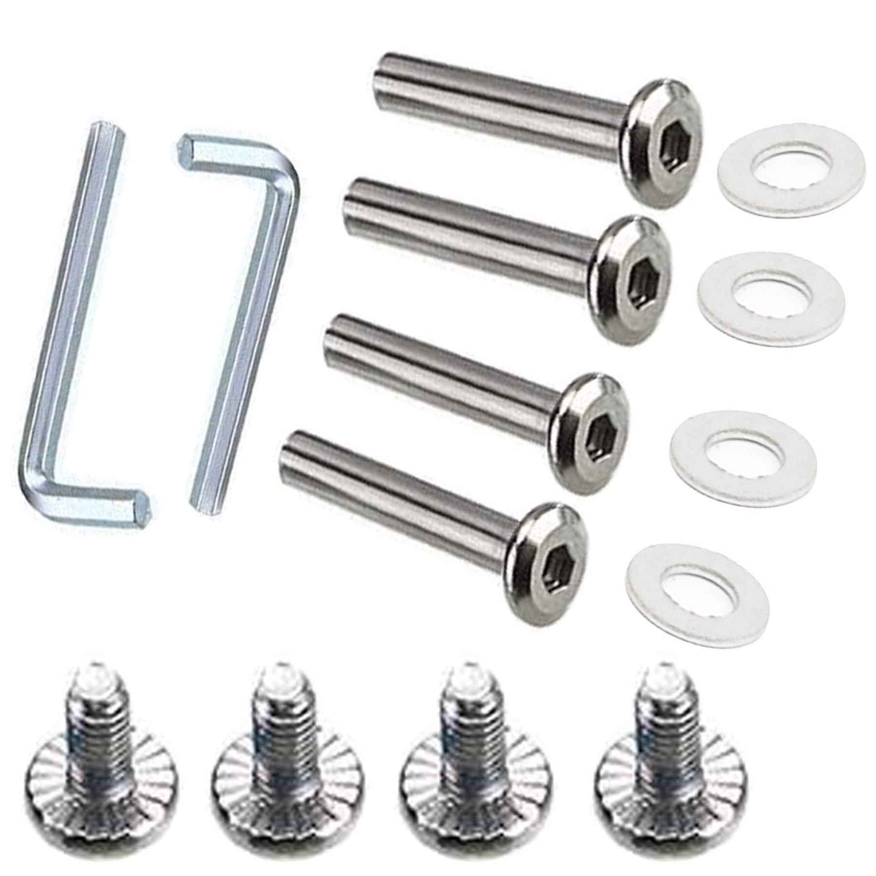 Suitcase Luggage Wheel Replacement kit Rubber Universal Wheels Swivel Caster Bearing Tool(Set of 2 Rounds) (OD:80 W:24 ID:6 Axles:36/ 40mm)