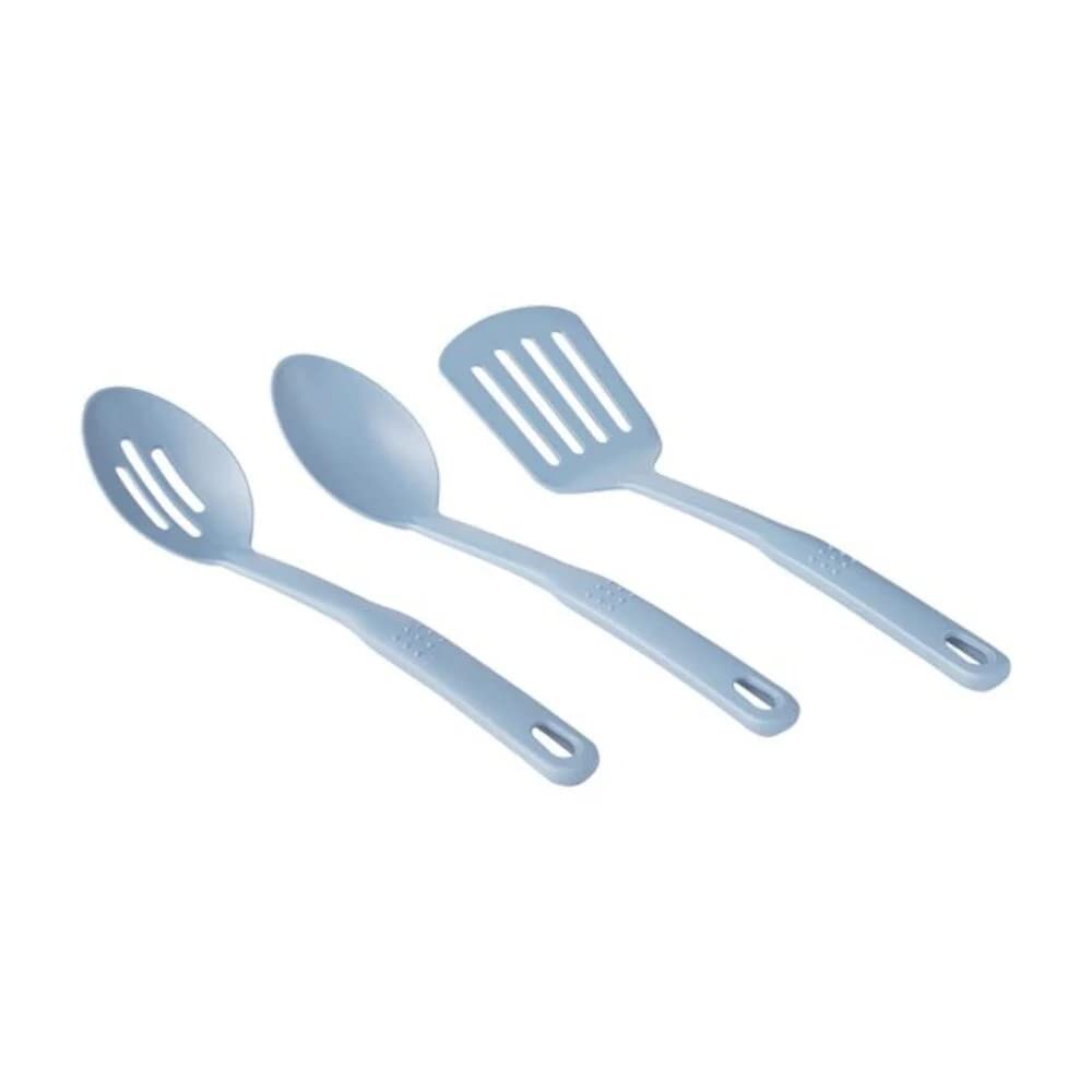 12pc Ceramic Cookware Set, Cookware Pots and Pans Set, PFAS-Free, Dishwasher Safe, Blue Linen