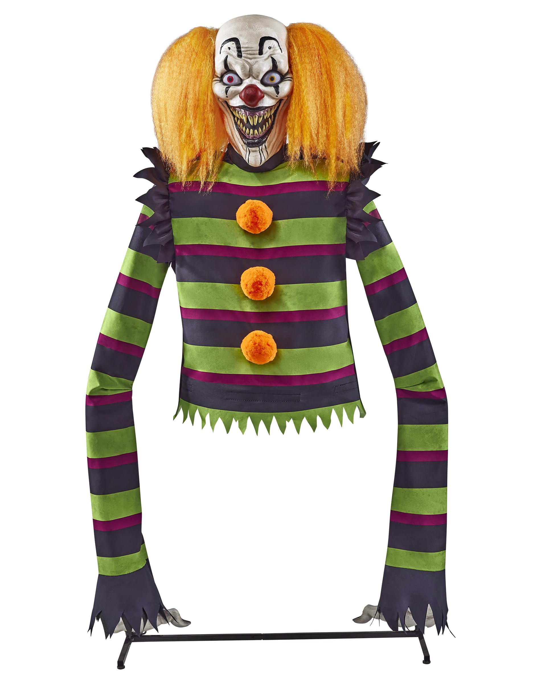 Spirit Halloween 4.2 Ft Poor George Animatronic | Decorations | Animated | Flipping Torso Motions | Plays Sounds