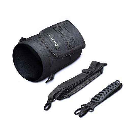 BUZIO Water Bottle Holder Carrying Pouch for 64 oz Bottles - Carry, Protect and Insulate Your Flask with This Military Grade Carrier an Adjustable Padded Shoulder Strap