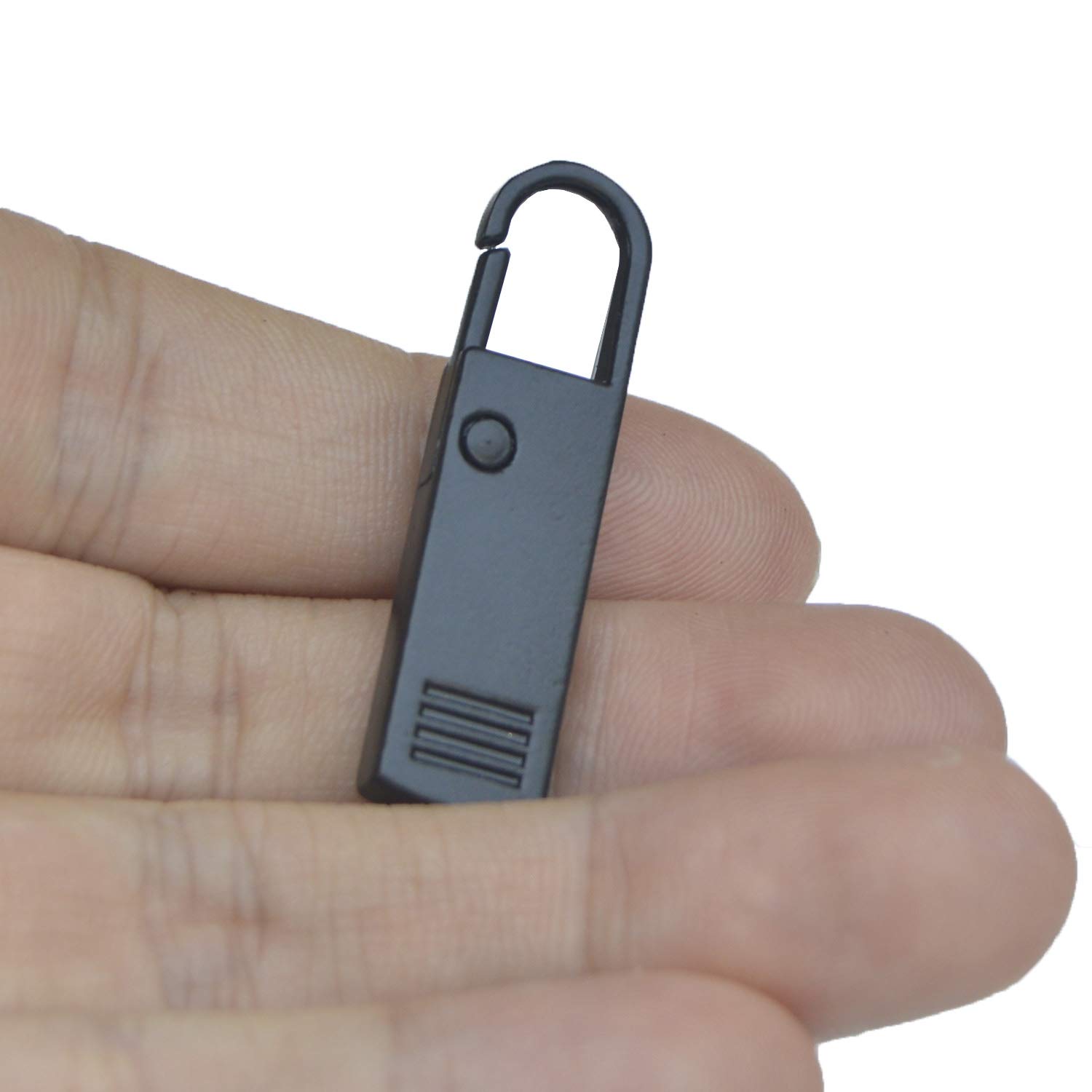 Zipper Pulls Replacement Zippers Tab Extender Backpack Zipper Handle Mend Fixer for Suitcase and Bag, 8 Pack