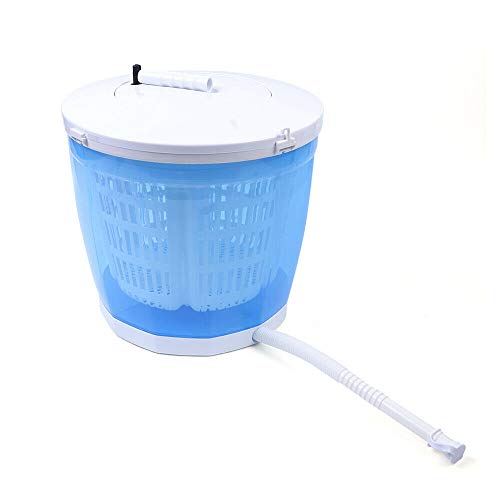 LOYALHEARTDY Portable Washing Machine, 2 in 1 Hand-operated Mini Compact Compact Traveling Outdoor Compact Washer Spin Dryer, for Camping Travelling Outdoor