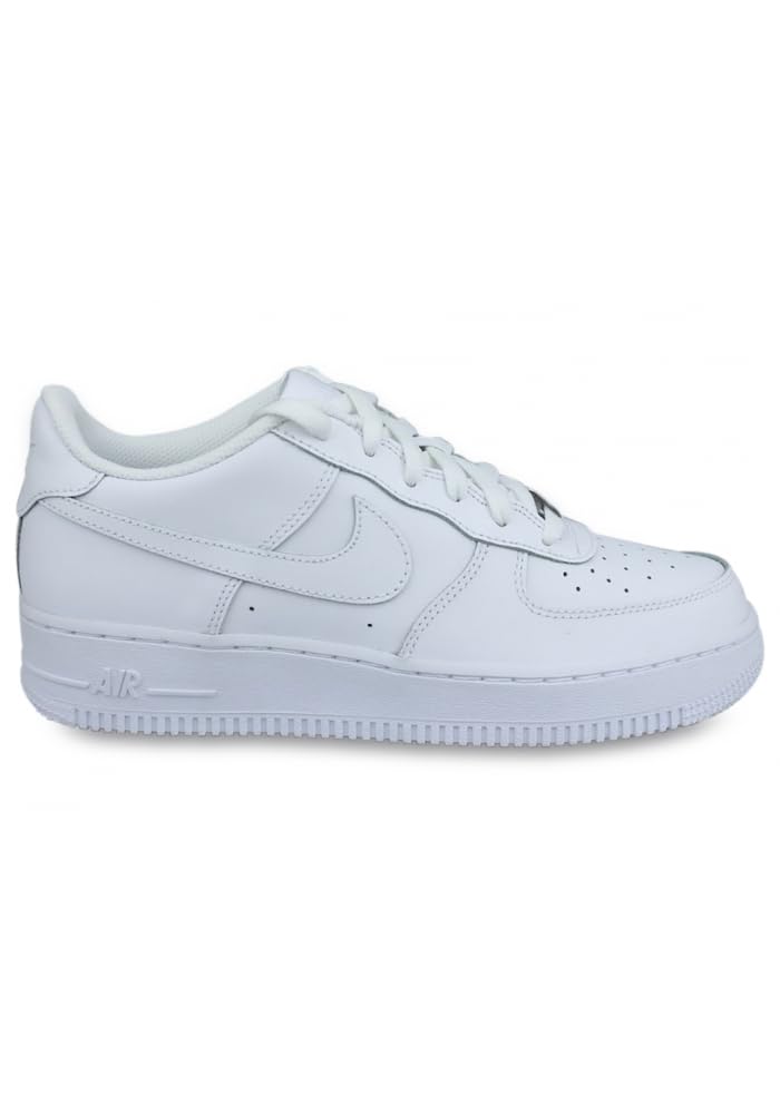 Nike Boy's Basketball Shoe, White, 5.5 AU