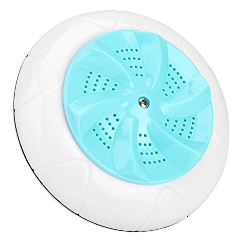 Mini USB Washing Machine Ultrasound Turbine Portable for Travel Household cloth cleaning(Green)