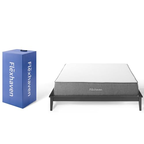 Modway Flexhaven 10" Gel Cooling Ventilated CertiPUR-US Certified Memory Foam King Mattress