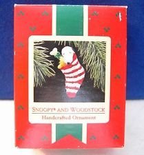 Hallmark Snoopy and Woodstock in Stocking