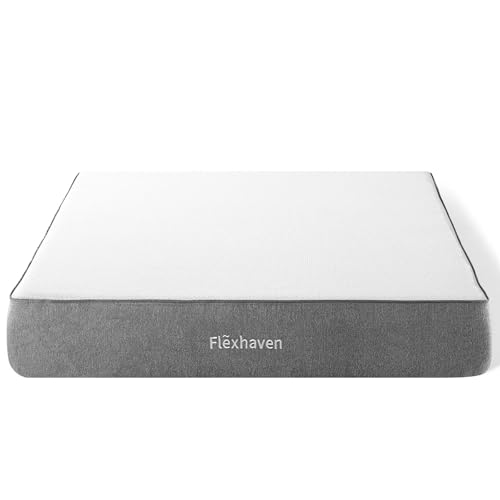 Modway Flexhaven 10" Gel Cooling Ventilated CertiPUR-US Certified Memory Foam King Mattress