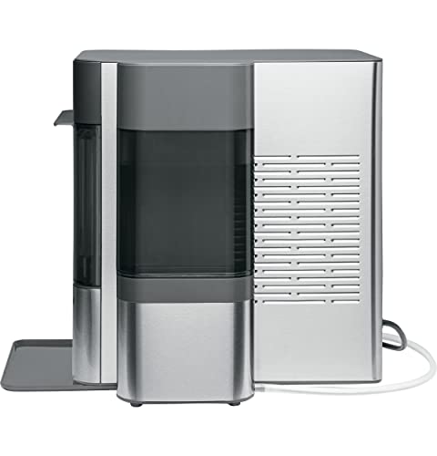 GE Profile Opal 2.0 | Countertop Nugget Ice Maker with Side Tank | Ice Machine with WiFi Connectivity | Smart Home Kitchen Essentials | Stainless Steel