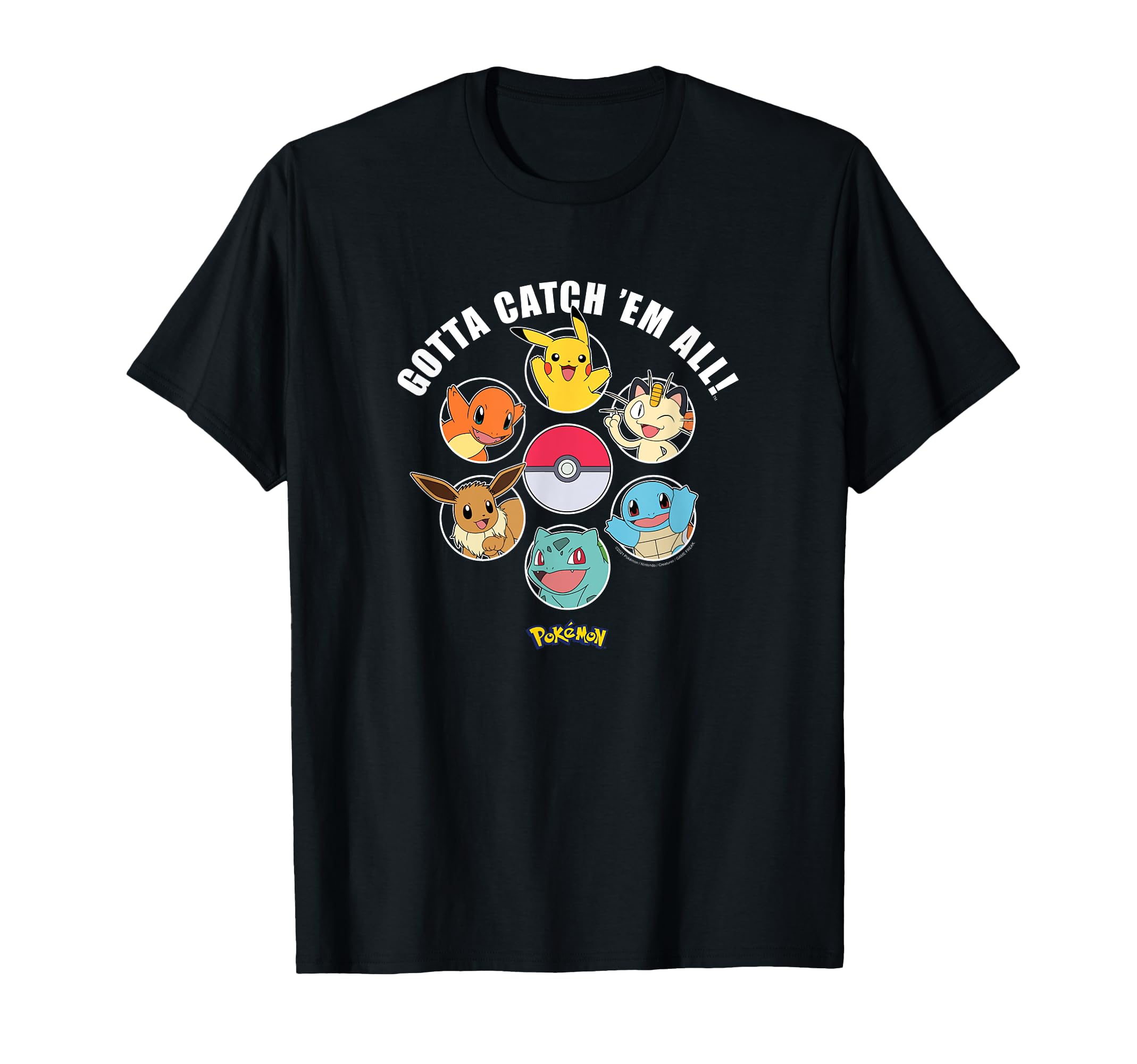 Pokémon - Gotta Catch Em All Group T-Shirt