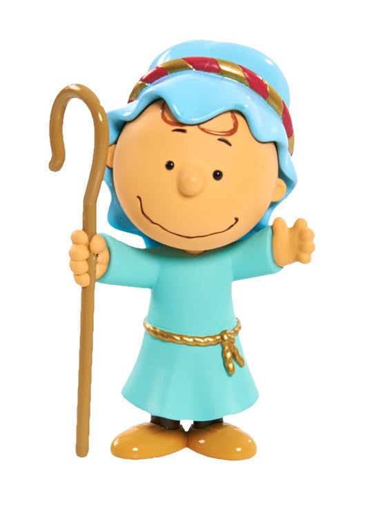 Peanuts Christmas Nativity Figure Set, 8-inch Collectible Figures, Decorations and Toys, Kids Toys for Ages 3 Up by Just Play