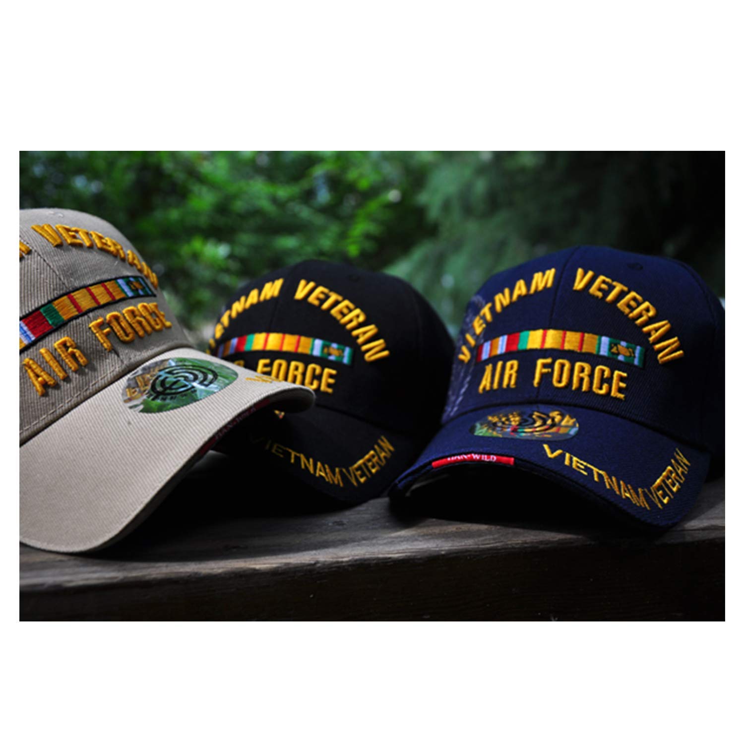 Air Force Vietnam Veteran Hat Embroidered Baseball Cap Duck Tongue Cap Sun Hat
