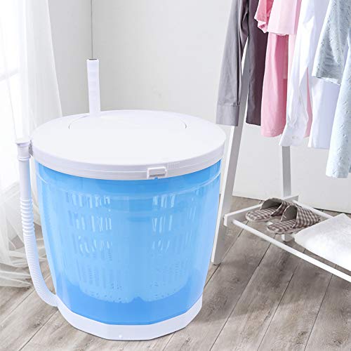 2 in 1 Portable Washer Spin Dryer Washing Machine Mini Travel Outdoor,Manual Washing Machine Portable