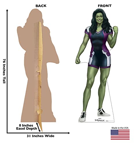 Advanced Graphics She-Hulk Cardboard Cutout Standup - Marvel's She-Hulk (TV Series)