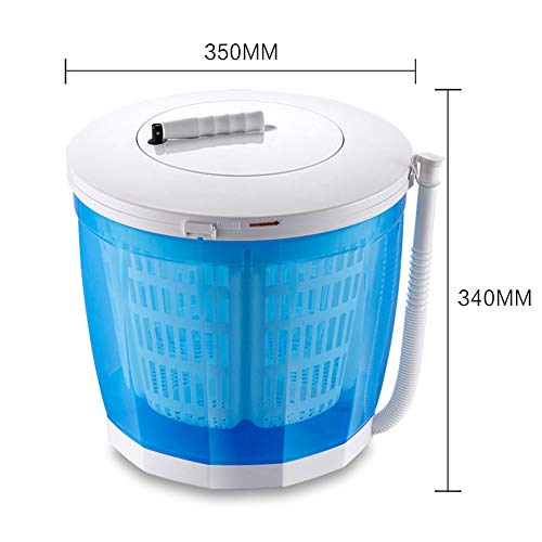 2 in 1 Portable Washer Spin Dryer Washing Machine Mini Travel Outdoor，Manual Washing Machine Portable