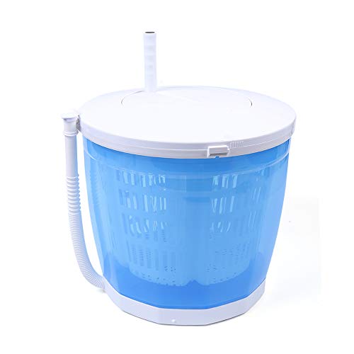 2 in 1 Portable Washer Spin Dryer Washing Machine Mini Travel Outdoor，Manual Washing Machine Portable