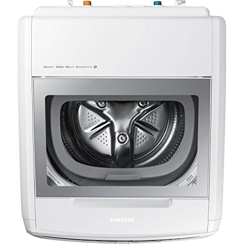Samsung WV55M9600AW 5.5 Cu. Ft. White FlexWash Steam Washer WV55M9600AW/A5