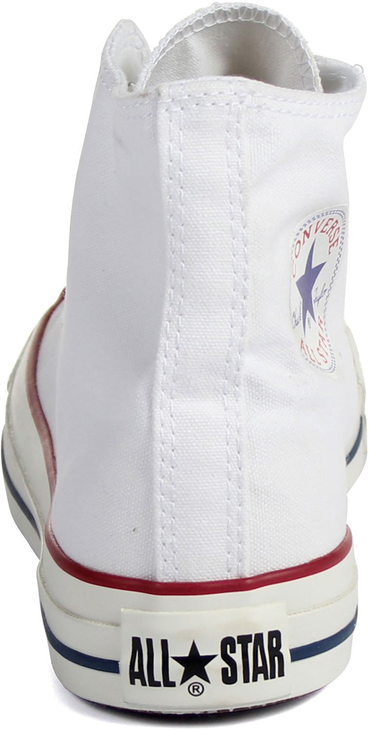 Converse Unisex Chuck Taylor All-Star High-Top Casual Sneakers in Classic Style and Color and Durable Canvas Uppers Optical White 11.5 M US Women / 9.5 M US Men