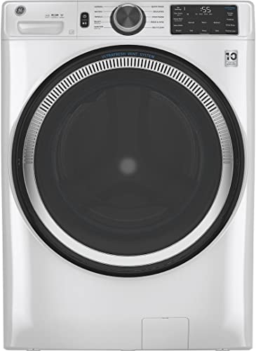 GE® 4.8 cu. ft. Capacity Smart Front Load ENERGY STAR® Washer with UltraFresh Vent System with OdorBlock™ and Sanitize w/Oxi