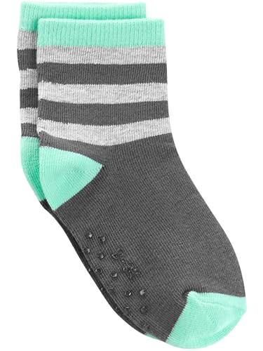 Simple Joys by Carter's Baby 12-Pack Socks, Multicolor/Dinosaur/Stripe, 2-3T