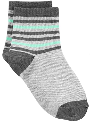 Simple Joys by Carter's Baby 12-Pack Socks, Multicolor/Dinosaur/Stripe, 2-3T