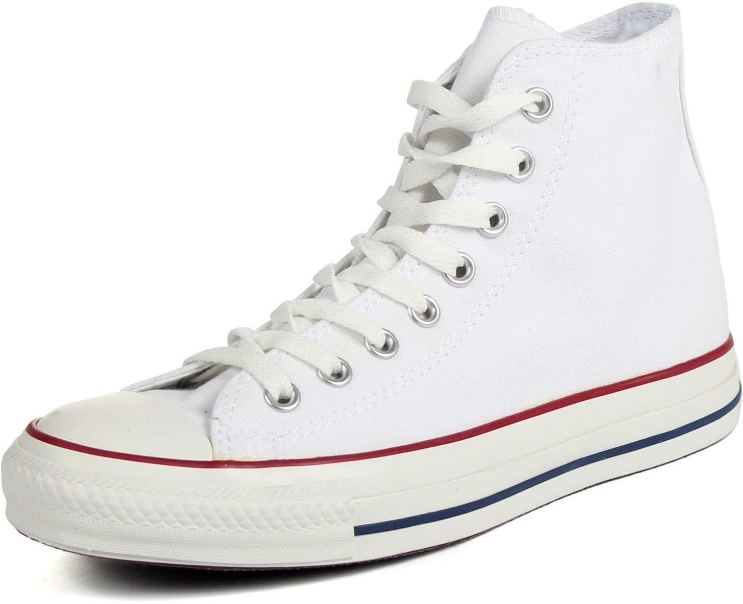 Converse Unisex Chuck Taylor All-Star High-Top Casual Sneakers in Classic Style and Color and Durable Canvas Uppers Optical White 11.5 M US Women / 9.5 M US Men