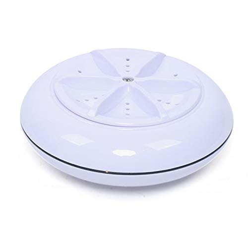DNYSYSJ Portable 2 in 1Washing Machine, Mini Manual Washer Spin Dryer, Compact Laundry Machines for Traveling Outdoor Apartments Camping (White)
