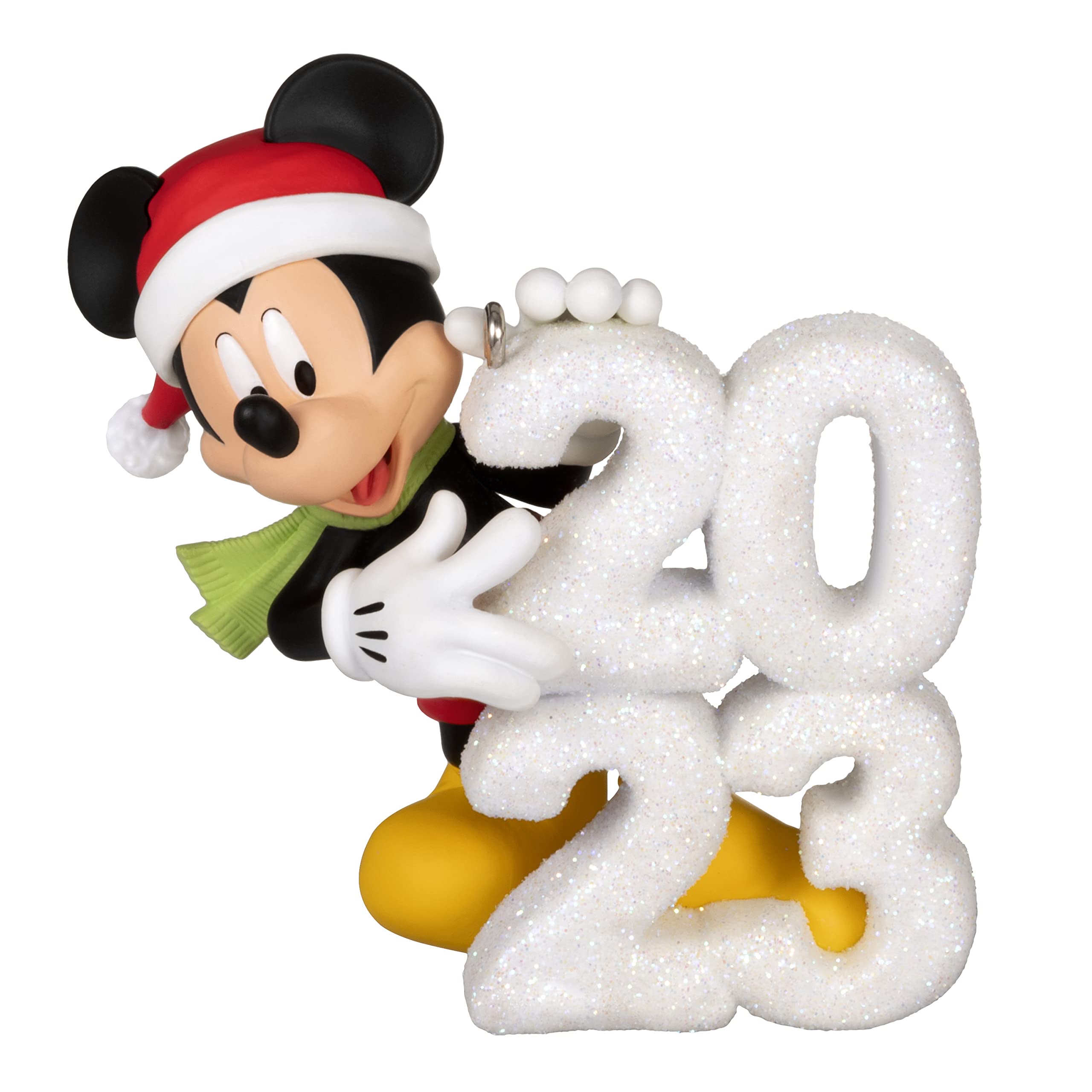 Hallmark Keepsake Christmas Ornament 2023, Disney Mickey Mouse A Year of Disney Magic, Gifts for Disney Fans
