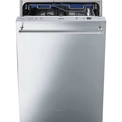 Smeg Fully Integrated Built-In Dishwasher with 13 Place Settings, 10 Wash Cycles, 7 temperatures, 24-Inches