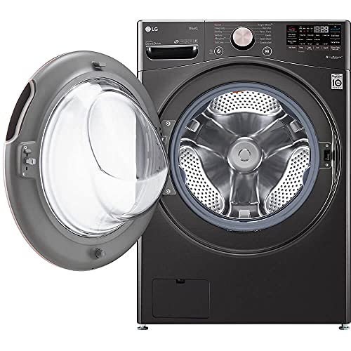 LG WM4000HBA / WM4000HBA / WM4000HBA 4.5 Cu. Ft. Ultra Large Capacity Smart wi-fi Enabled Front Load Washer with TurboWash 360 and Built-in Intelligence
