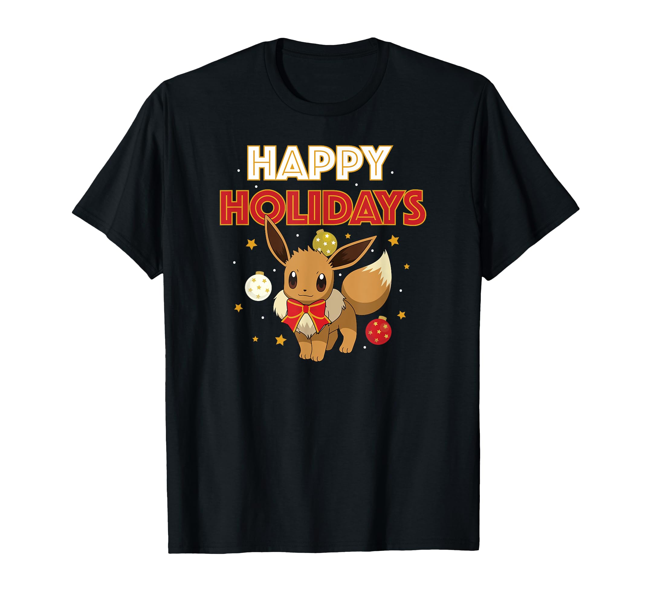 Pokémon - Happy Holidays Eevee T-Shirt