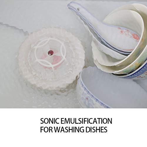 Mini Dishwasher Machine Artificial Wave Design High Pressure Wave Dishwasher USB Portable for Washing Fruit Vegetables Tableware Bowl Chopsticks,blue