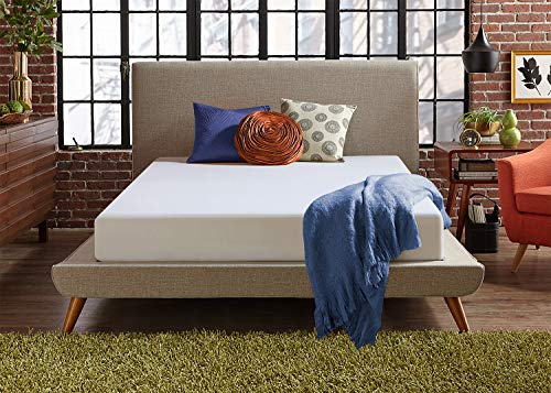 Live and Sleep Classic 10 Inch Medium Plush Firmness, Memory Foam Mattress in A Box, CertiPur Certified - King Size