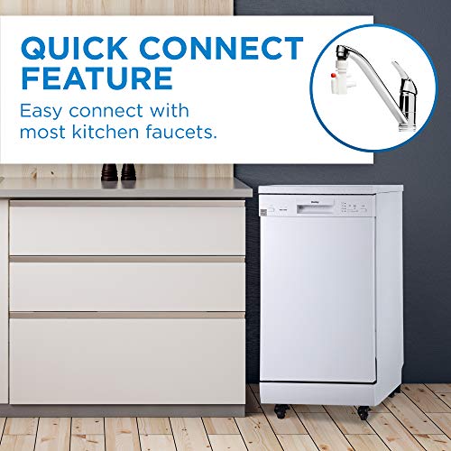 Danby DDW1805EWP Portable Dishwasher, White