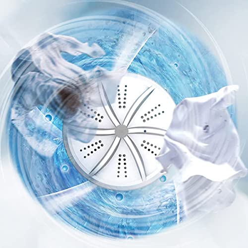 Mini Washing Washer Machine,Portable Turbine Ultrasonic Small Washers for children's clothes Socks,Underwear (3 in 1 Washer Set)