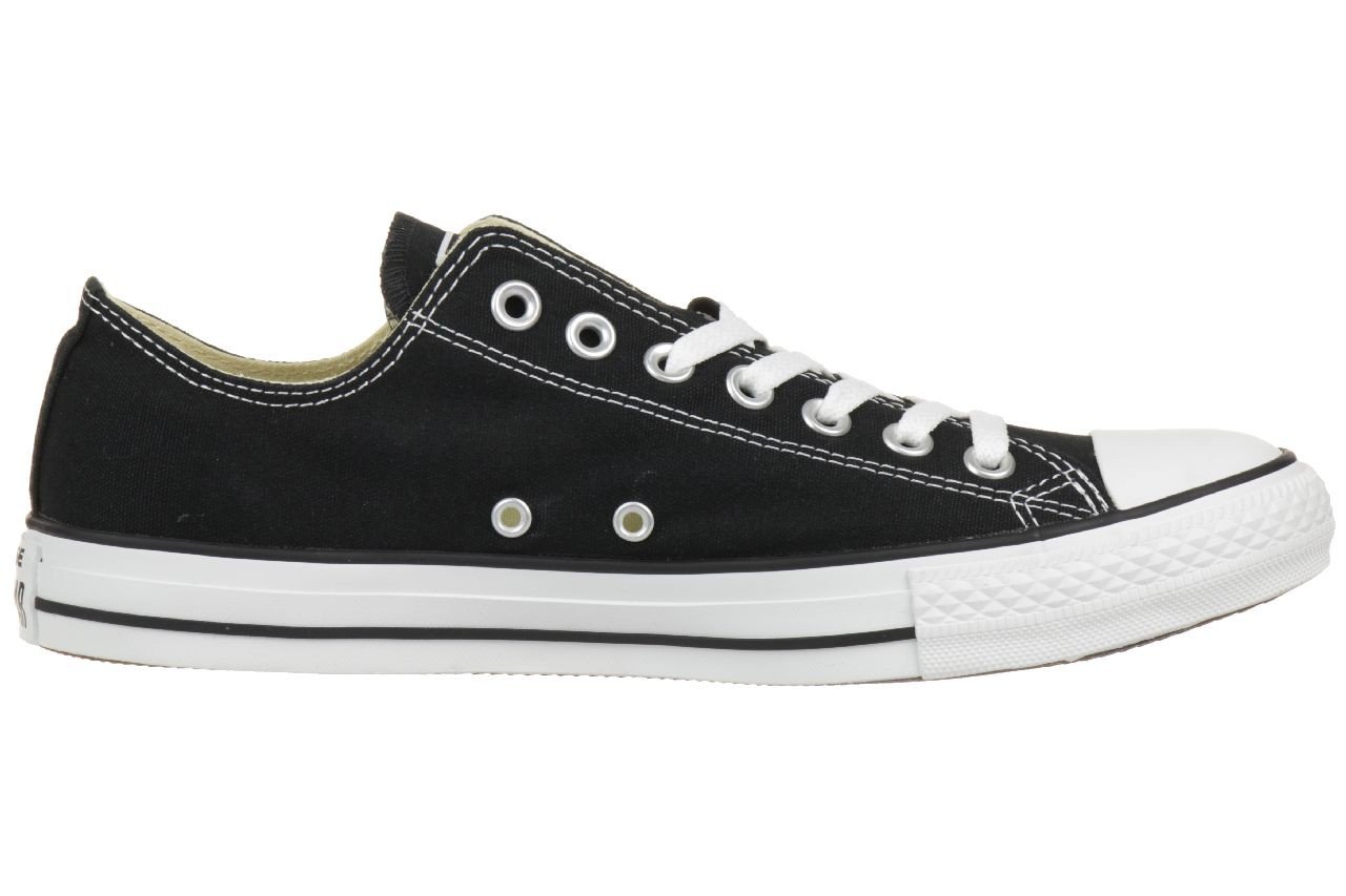 Converse Unisex Chuck Taylor All Star Core Ox Sneaker, Black, Men's 10, Women's 12 Medium